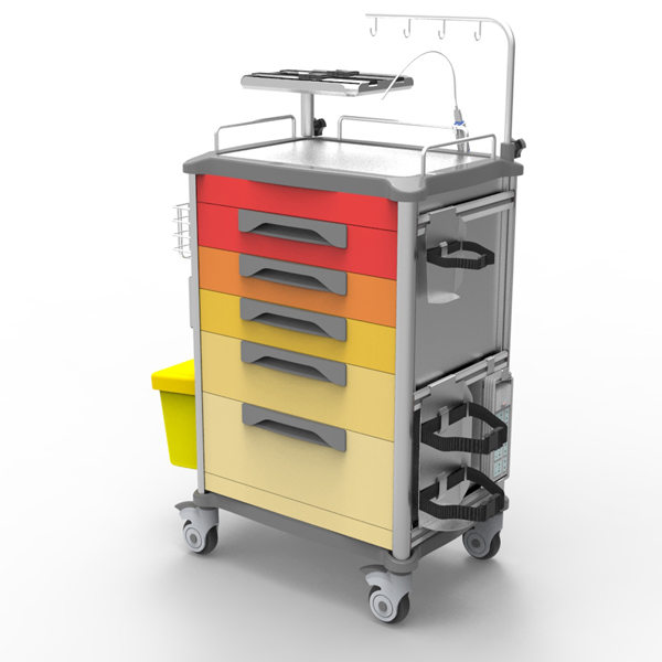MA Series Medical Cart - Aluminium Hospital Trolley