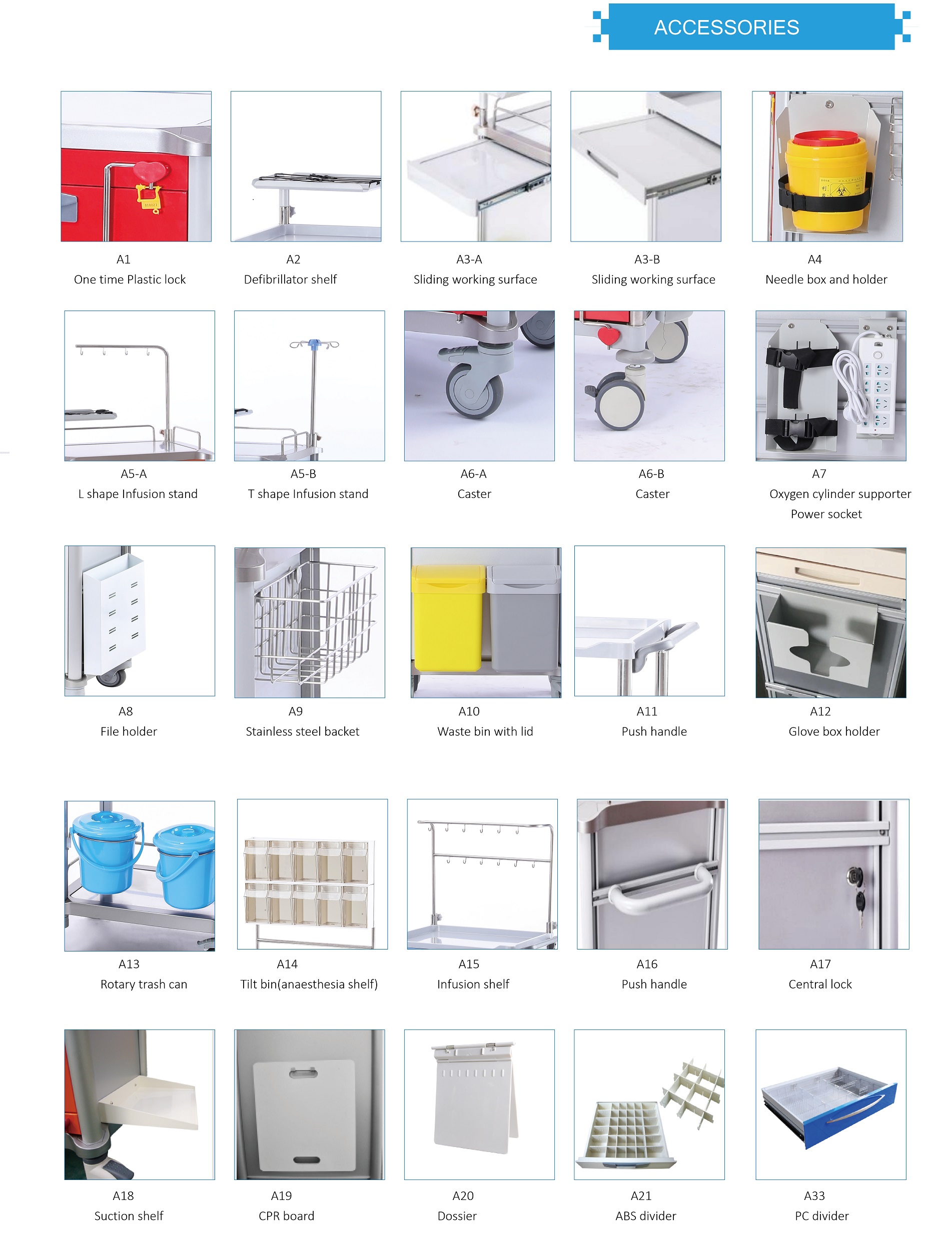 X-Ray Film Cart - Medical Carts- MerryMedical